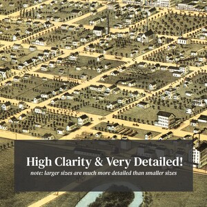 Marshalltown Map 1868 Old Map of Marshalltown Iowa Art Vintage Print ...