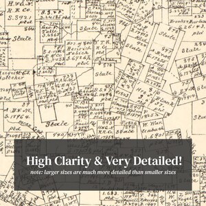 Gillespie County Texas Map 1879 Old Map of Gillespie County Texas Art ...