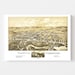 Plainville Map 1878, Vintage Plainville Map, Old Plainville Connecticut ...