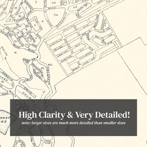 Monterey Map 1920, Vintage Monterey Map, Old Monterey California Art ...