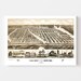 Ocean Grove Map 1881 - Old Map of Ocean Grove New Jersey Art Vintage ...