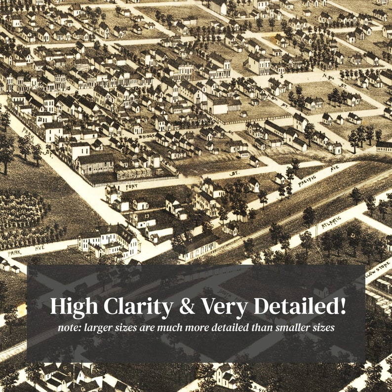 Miles City Map 1883 Old Map of Miles City Montana Art - Etsy