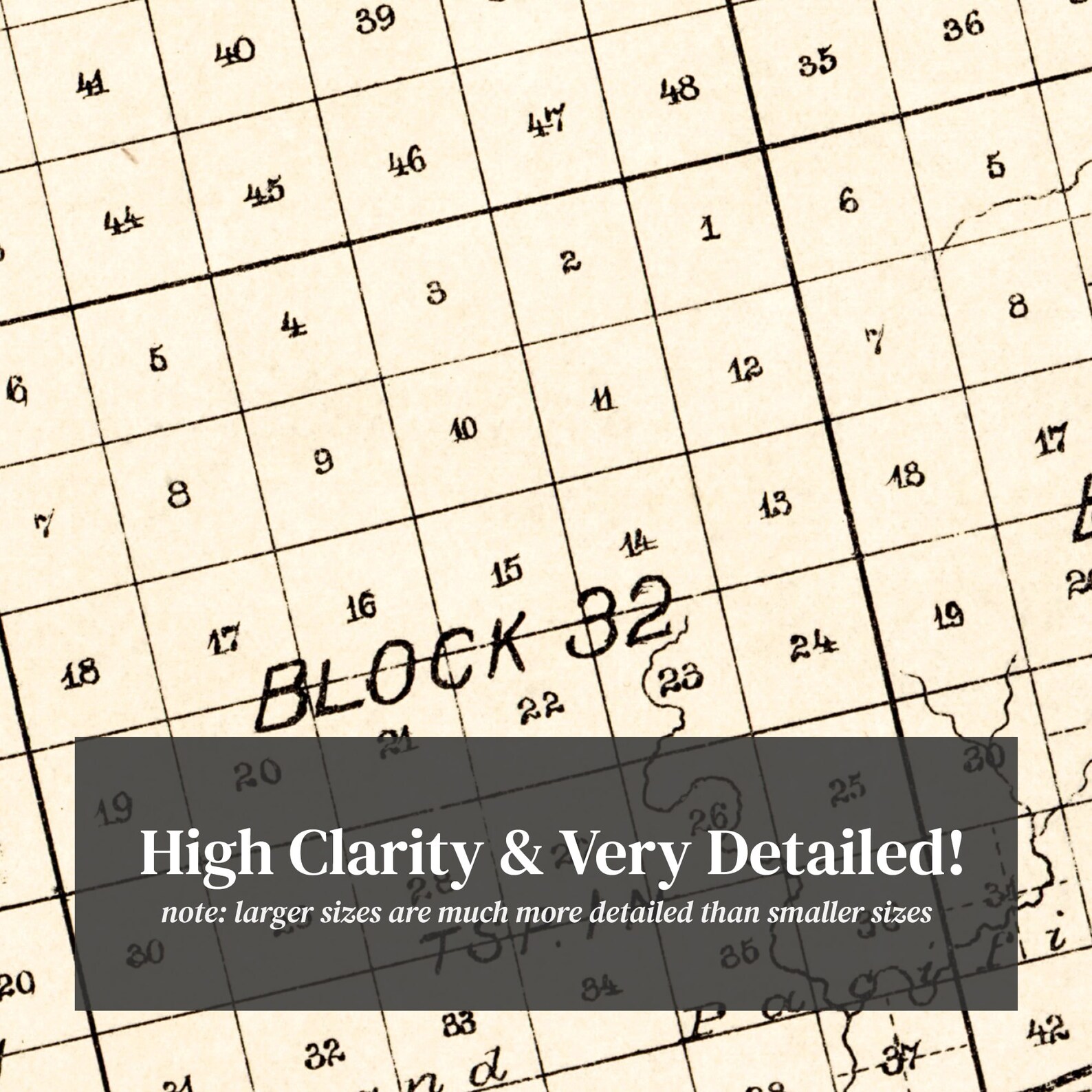 Howard County Texas Map 1890 Old Map of Howard County Texas - Etsy