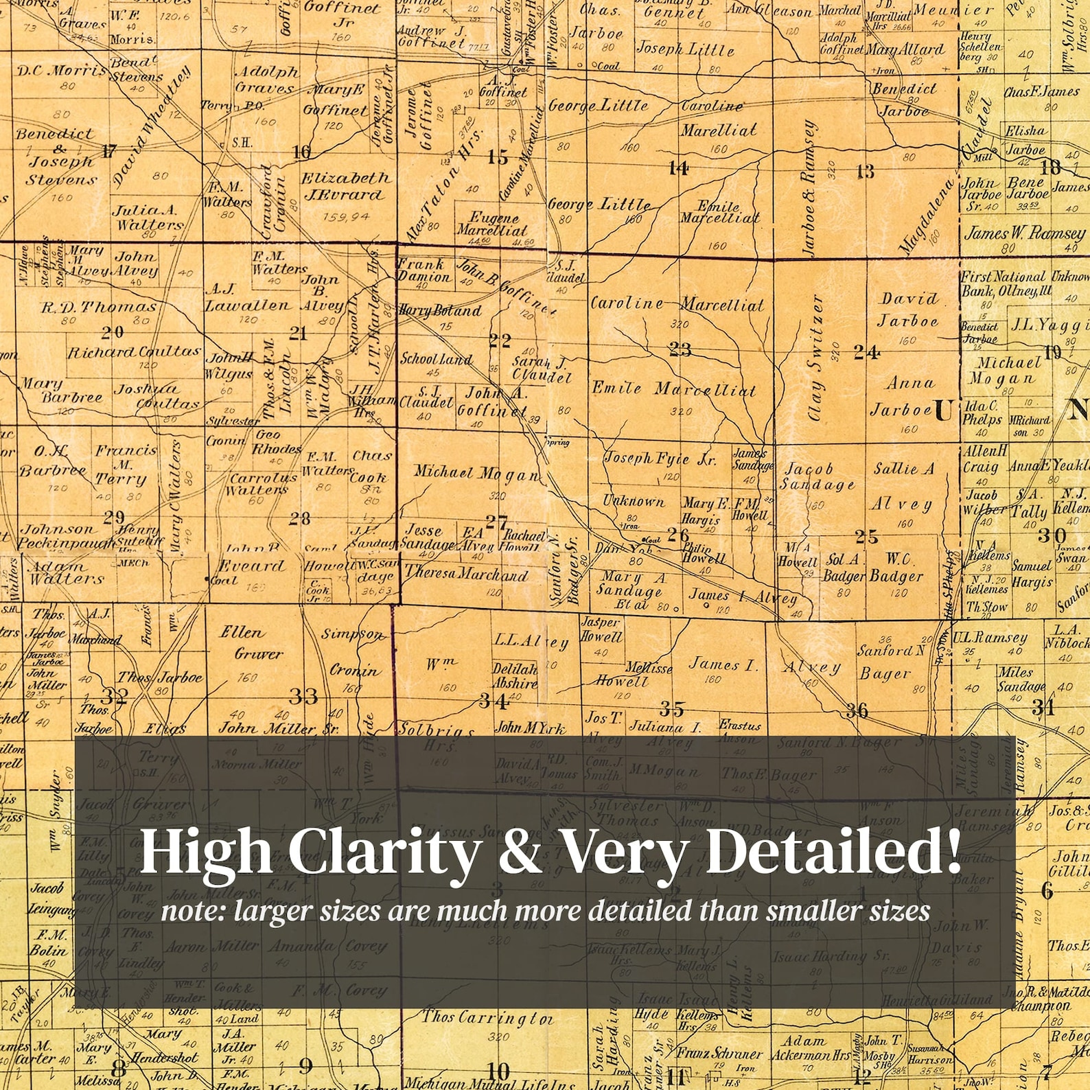 Perry County Indiana Map 1894 Old Map of Perry County - Etsy