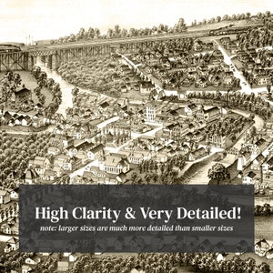 Silver Creek Map 1892 Old Map of Silver Creek New York Art Vintage ...