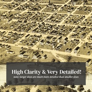 Saint Peter Map 1870 Old Map of Saint Peter Minnesota Art - Etsy