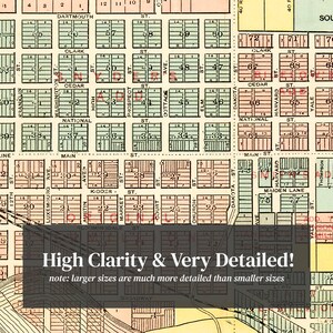 Vermillion Map 1894 Old Map of Vermillion South Dakota Art Vintage ...