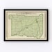Jackson County Map 1876, Vintage Jackson County Map, Old Jackson County ...
