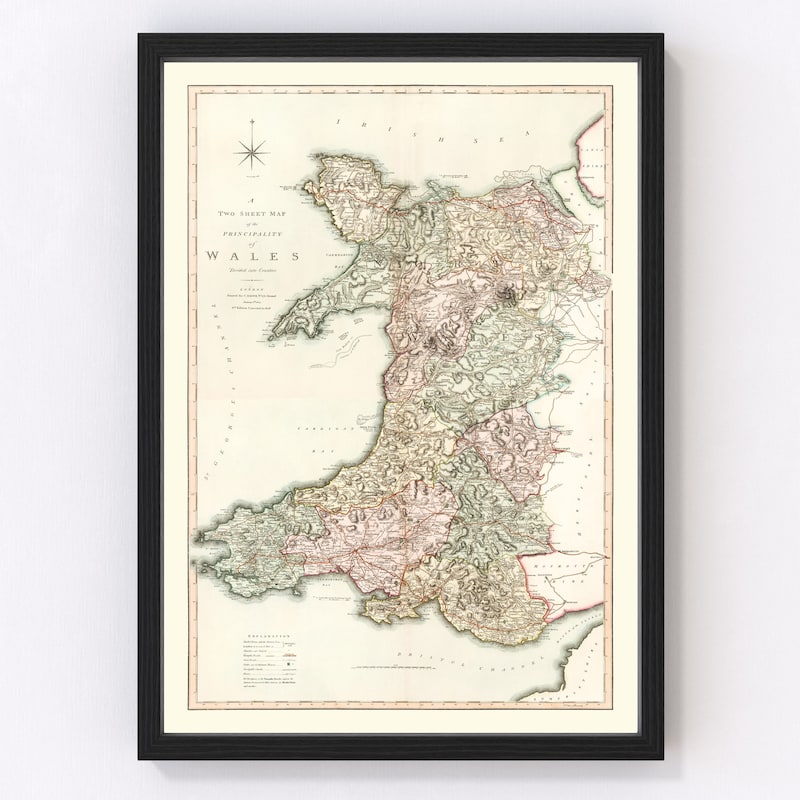 Wales Art - Etsy