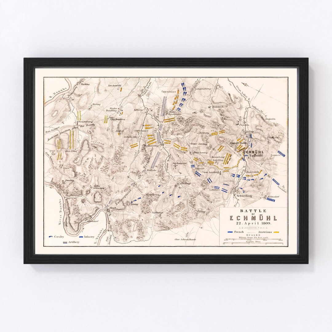Germany Map 1809, Vintage Germany Map, Old Germany Art, Wall Art Gift ...