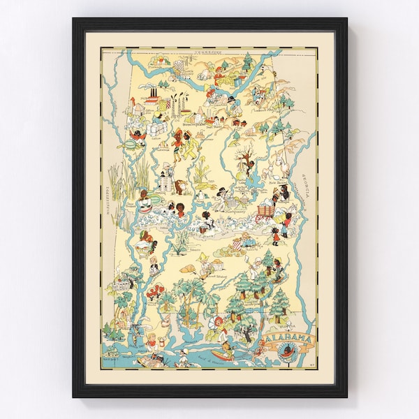 Alabama Canvas - Etsy