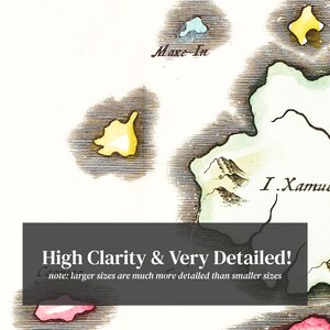 Shantung Map 1665 Old Map of Shantung China Art Vintage Print Framed ...