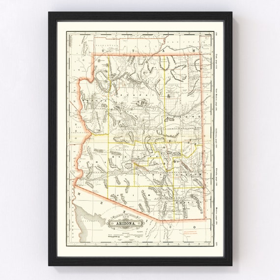 Arizona Train Map