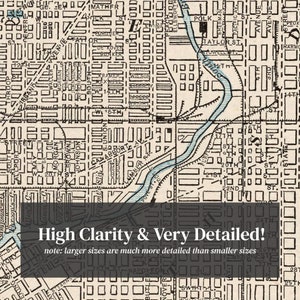 Chicago Map 1893 - Old Map of Chicago Illinois Art Vintage Print Framed ...