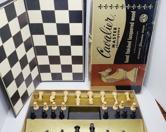 Vintage 1960's Cavalier Chess Set/made in France/authentic Staunton ...