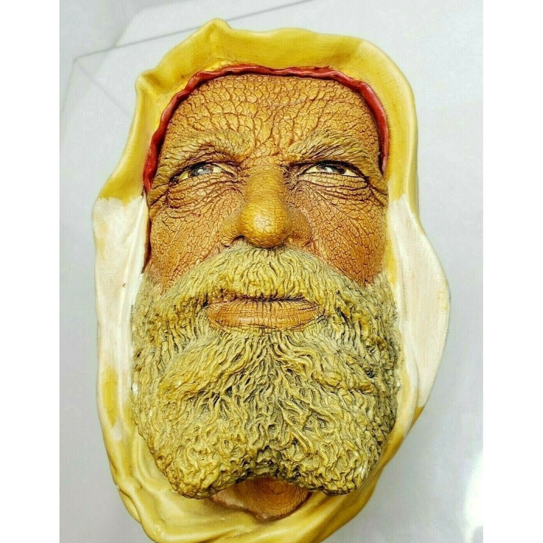 Bossons ARAB SHEIK Chalkware Head Wall Hanging England 1968 - Etsy
