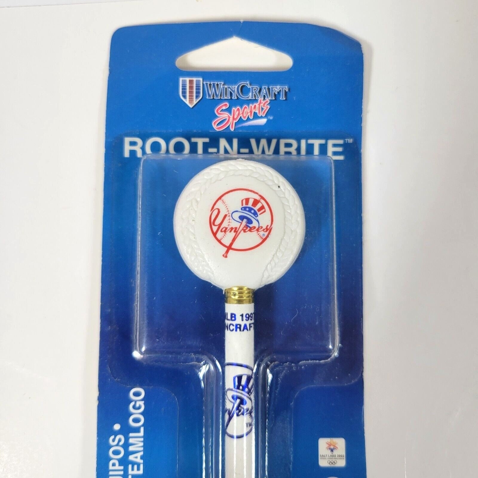 90's New York Yankees Pencil With Baseball Eraser ~new in Package ...