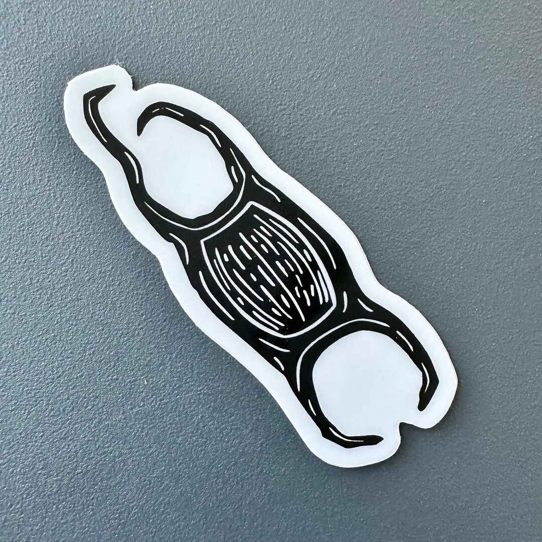 Skate Pod Sticker | Vinyl Decal | Water-proof Sticker | 1.11″ × 3″ - Etsy
