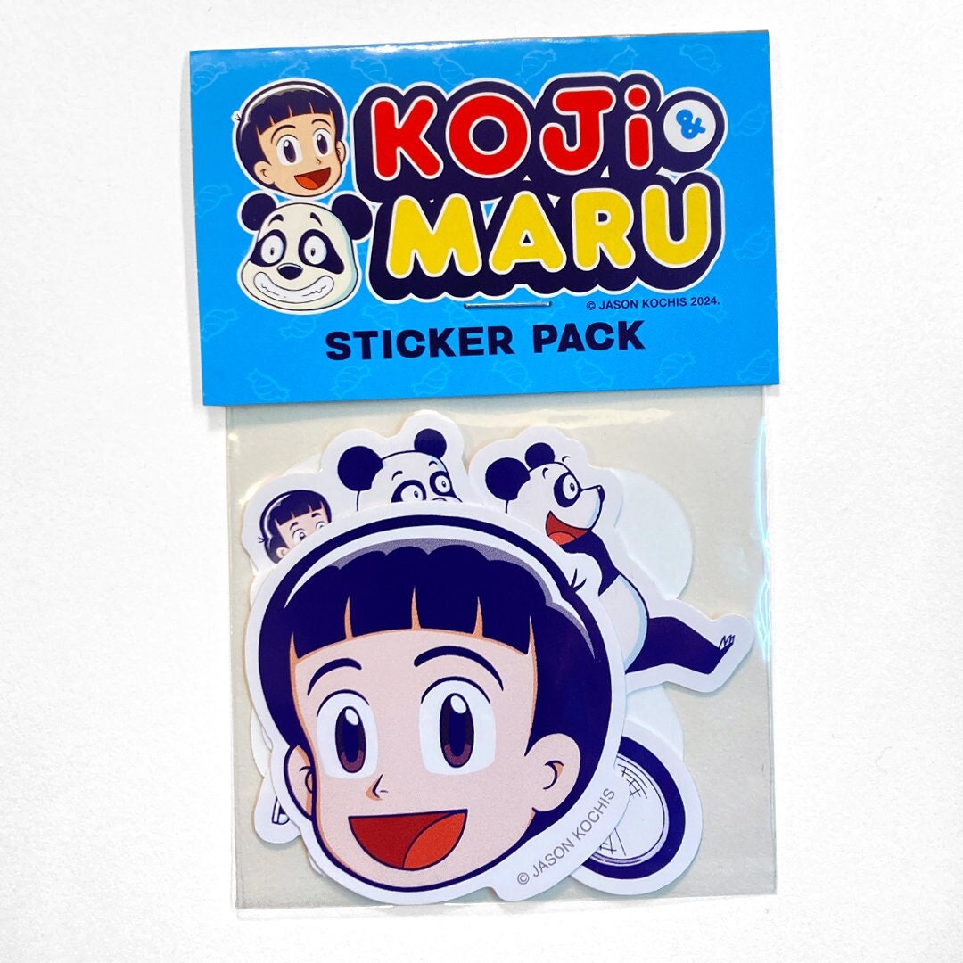 Koji & Maru Sticker Pack - Etsy