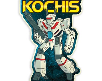 Robotech Valkyrie Veritech Decal / Sticker / Label - Etsy