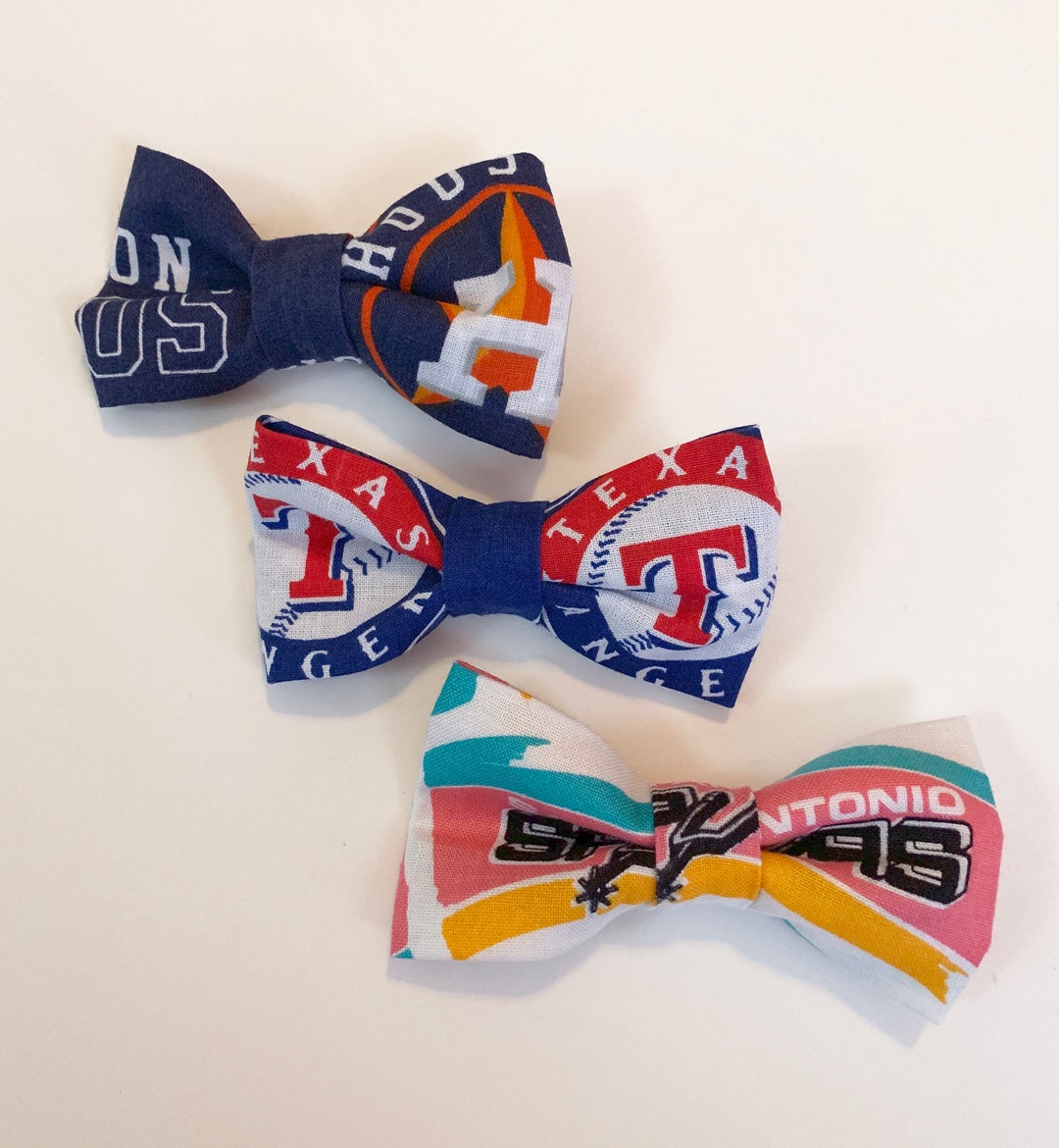 Houston Astros Bow Tie | Texas Rangers Bow Tie | San Antonio Spurs Bow ...