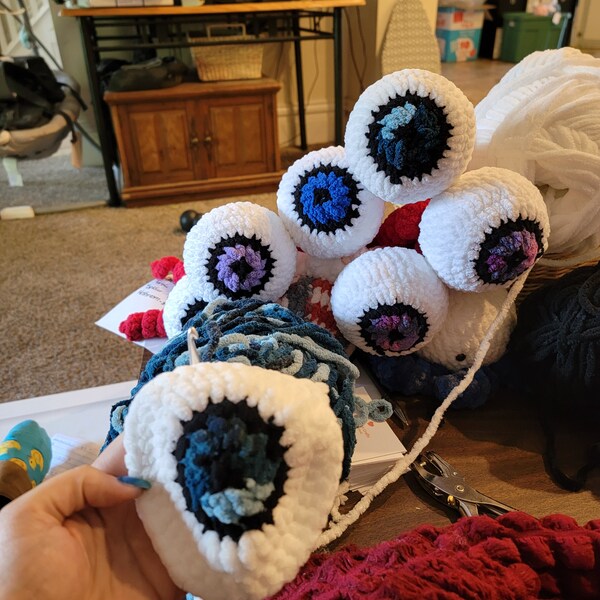 Crochet Eyeball - Etsy