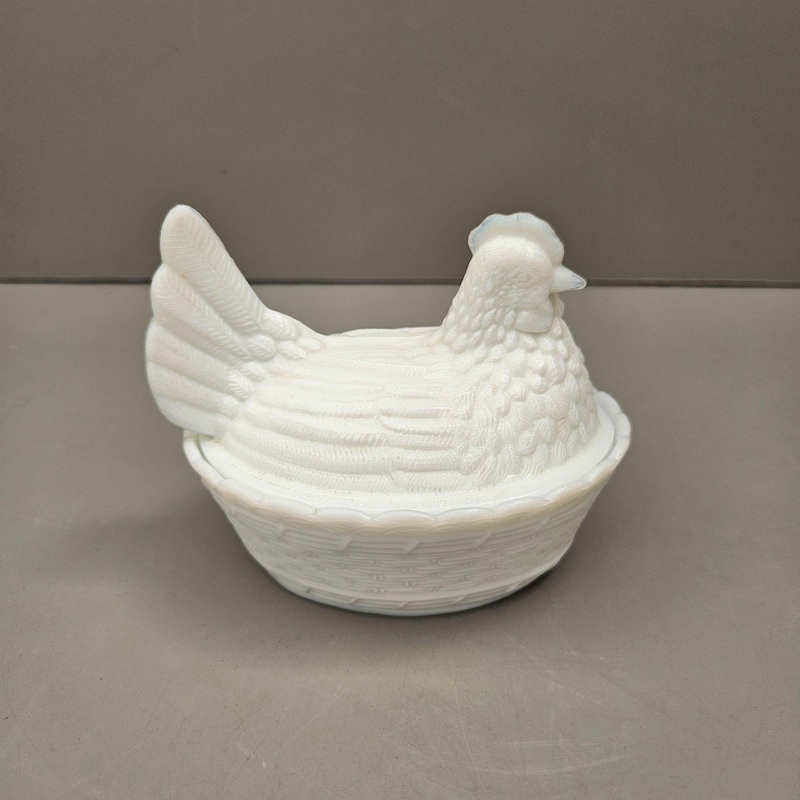 Dish With Rooster Cover - Etsy UK