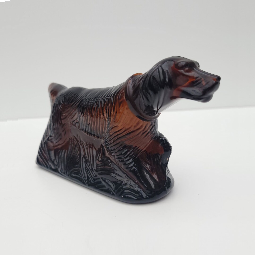 Vintage Avon Pointer Setter Dog Shaped Aftershave Bottle for Eau De ...