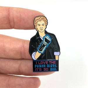 The Wizard Lucas Barton I Love the Power Glove. Its so Bad Enamel Pin ...