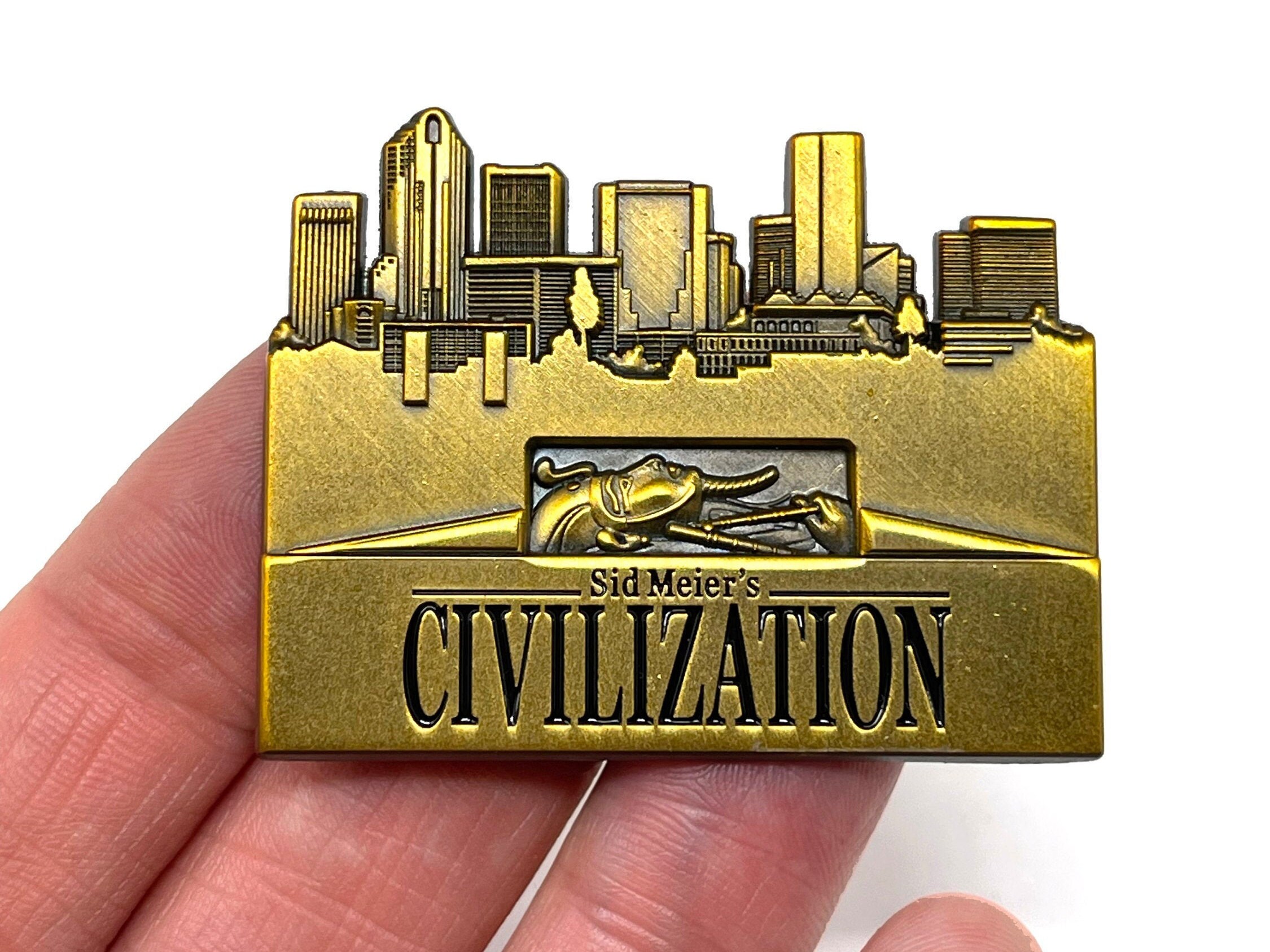Sid Meier's Civilization Box Art Design 2 Pin or | Etsy