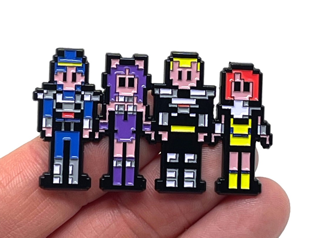 Phantasy Star 2 for Genesis, Character Party of Rolf, Nei, Rudolf and ...