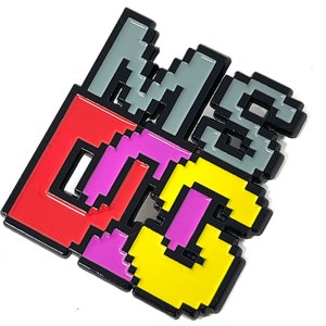 MS DOS Logo, 1.5” Enamel Pin and Magnet - Classic PC Operating System ...