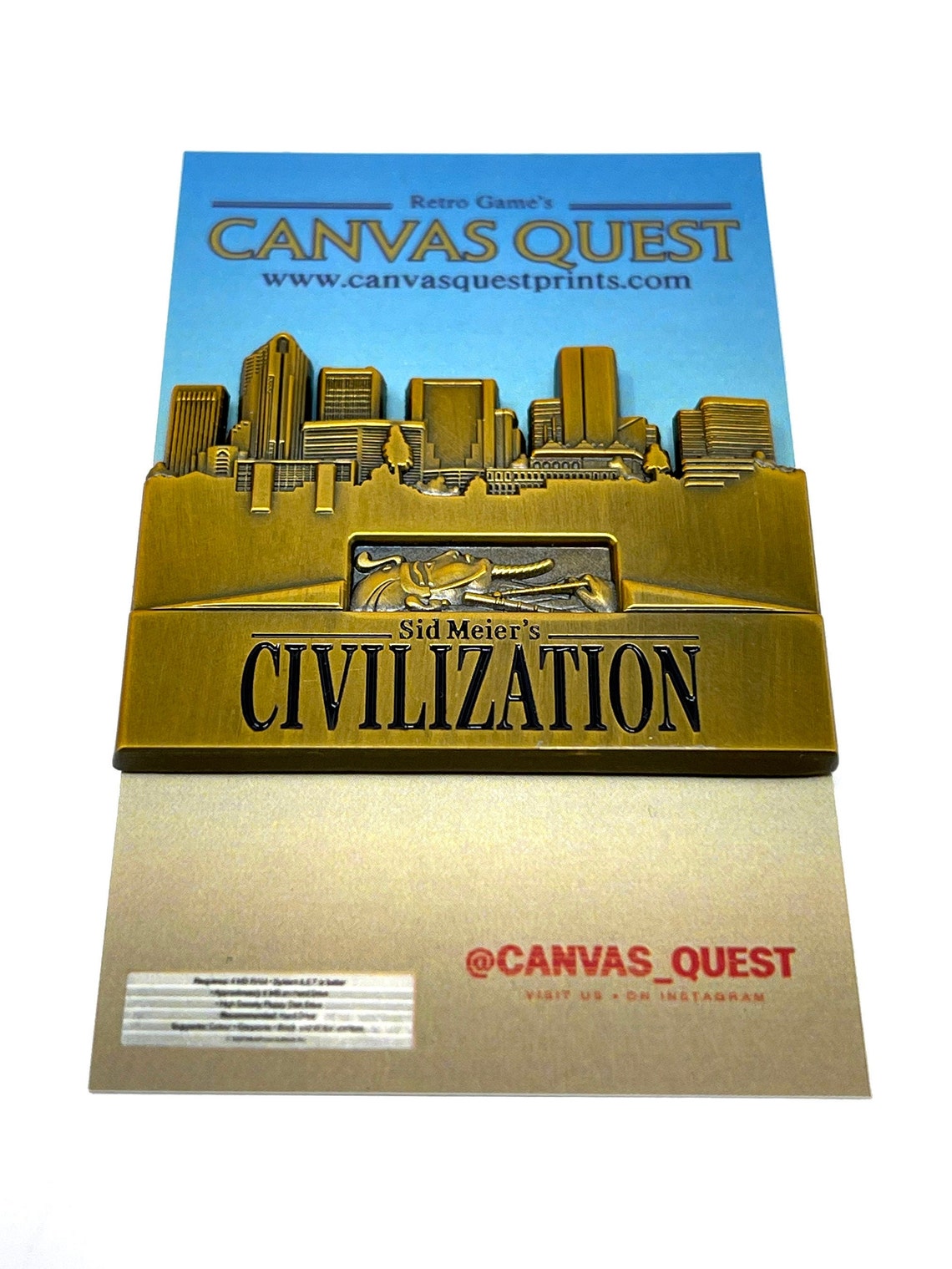 Sid Meier's Civilization Box Art Design 2 Pin or - Etsy