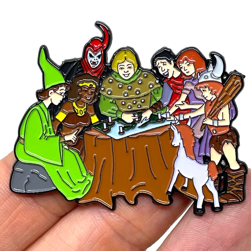 Dungeons and Dragons Pin - Etsy