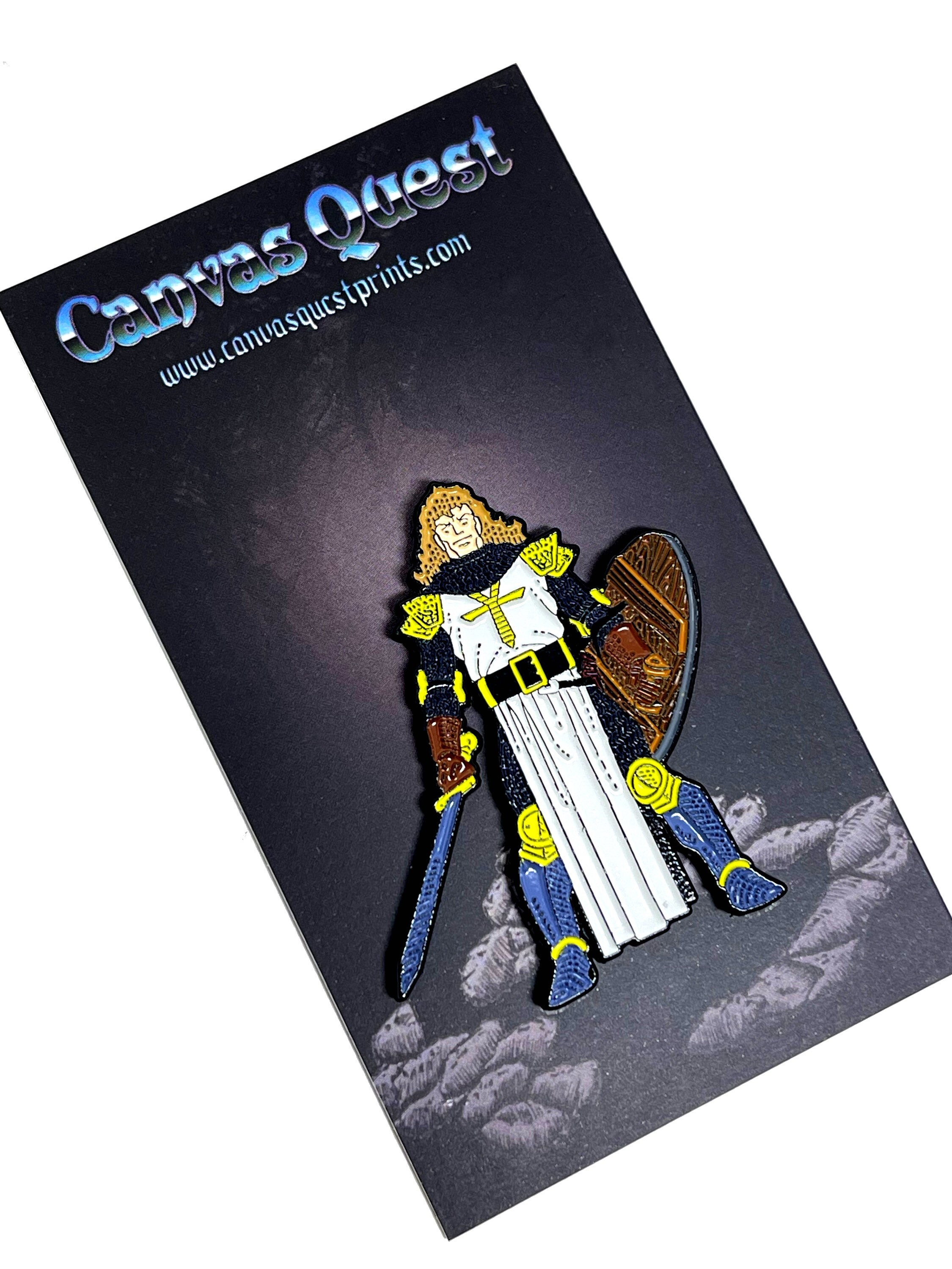 Ultima VI: the False Prophet Avatar Manual Art 1.75 Enamel | Etsy