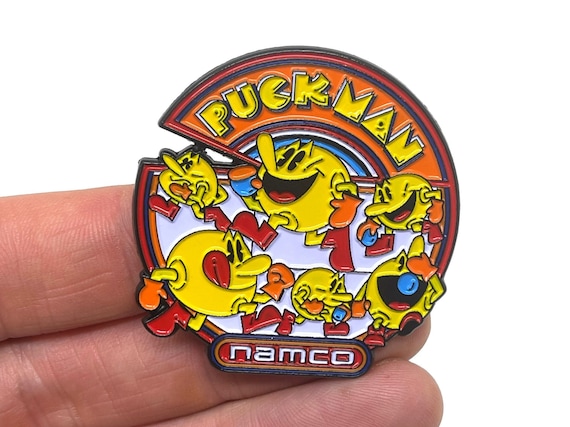 Puck Man Japanese Logo for Original Pac-man Release 1.5 - Etsy