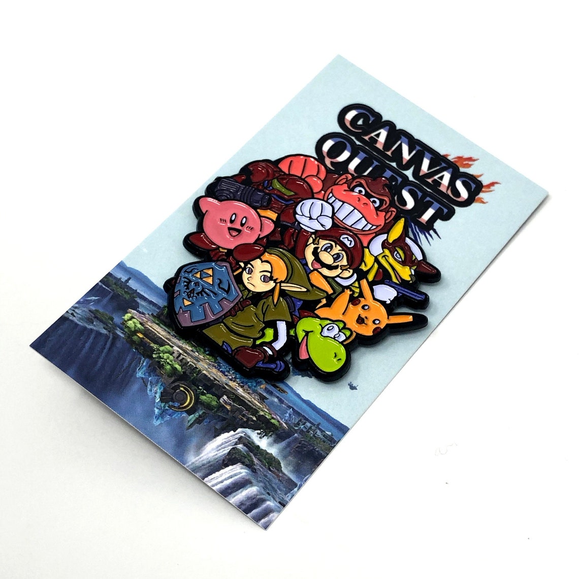 Super Smash Bros. Smash Gang 2 Enamel Pin or Magnet - Etsy