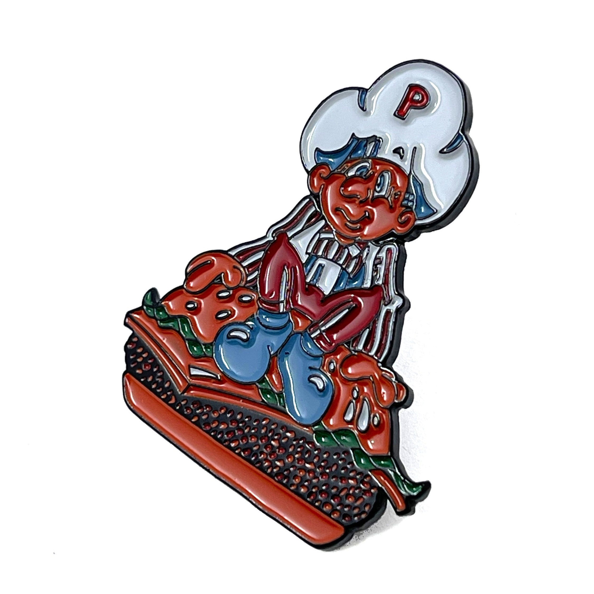 Burgertime Arcade Cabinet Chef Peter Pepper 1.5 Enamel Pin | Etsy