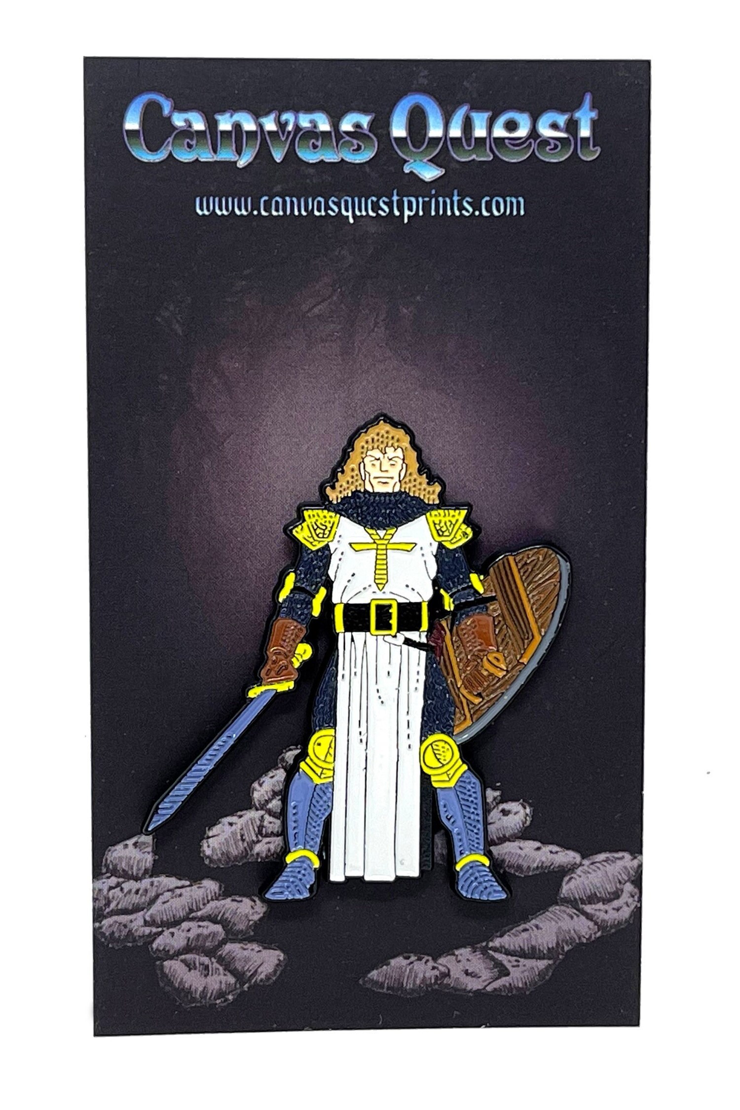 Ultima VI: the False Prophet Avatar Manual Art 1.75 Enamel | Etsy