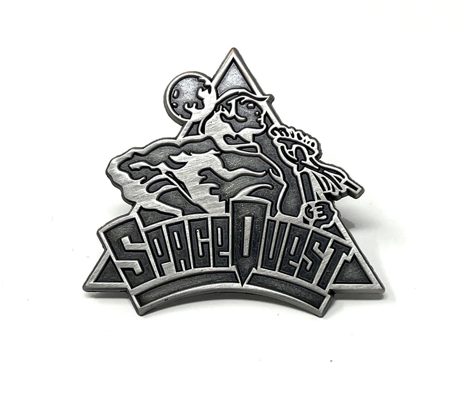 Space Quest Roger Wilco Box Art Emblem Pin or Magnet - Etsy