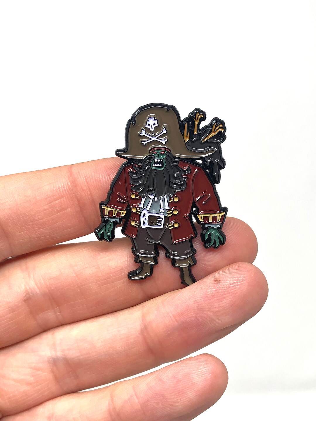 Monkey Island 2 - Lechuck's Revenge - Zombie Pirate Lechuck V2 Enamel ...