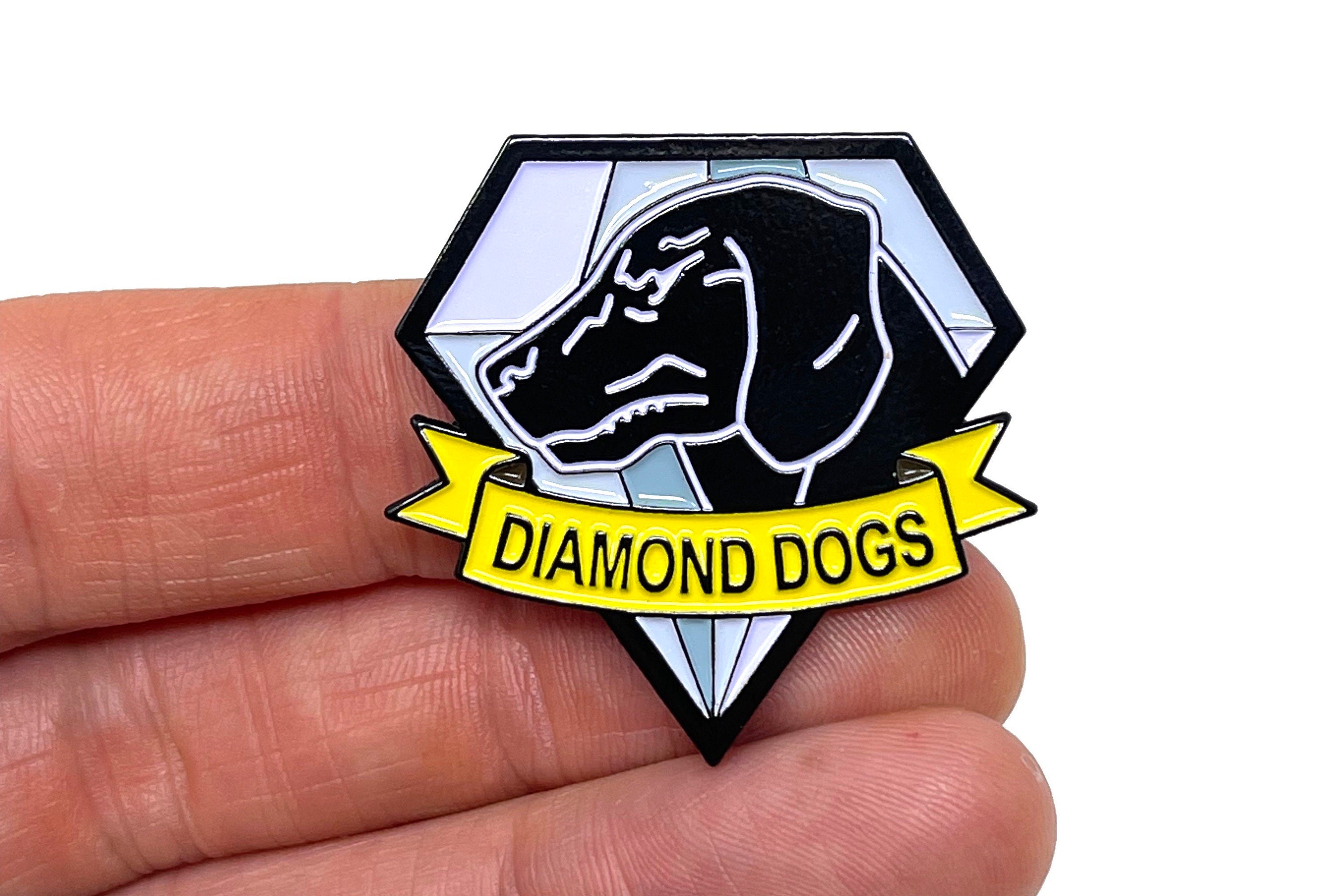Metal Gear Diamond Dogs Emblem 1.5 Enamel Pin and Magnet - Etsy