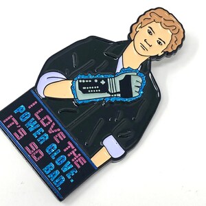 The Wizard Lucas Barton I Love the Power Glove. Its so Bad Enamel Pin ...
