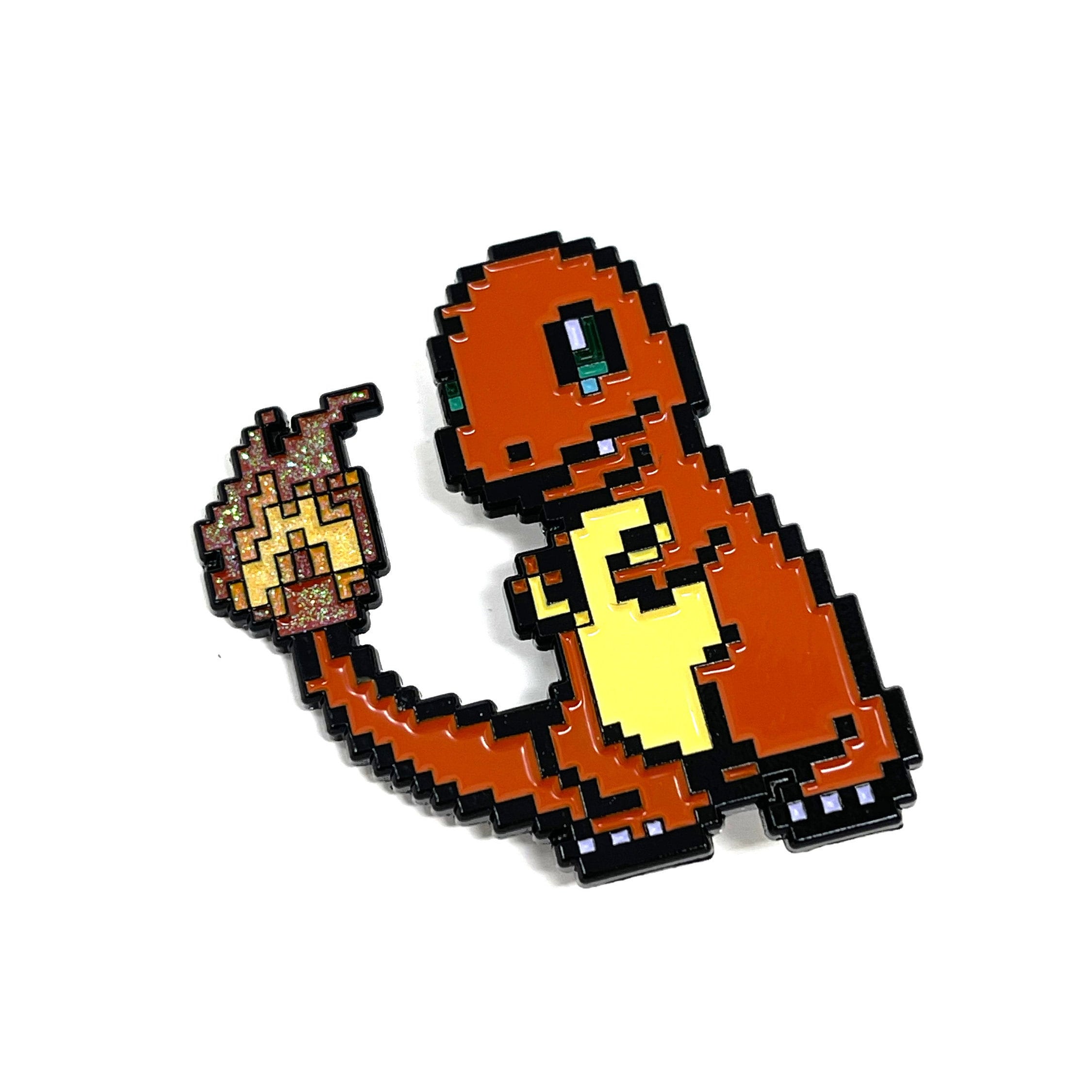 Charmander Pixel Art Template