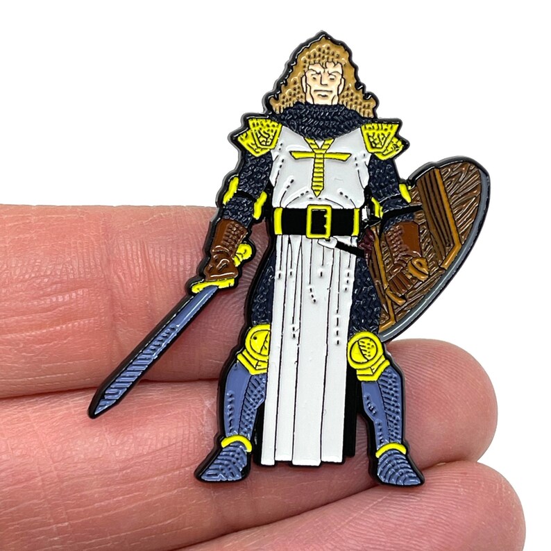 Ultima VI: the False Prophet Avatar Manual Art 1.75 Enamel | Etsy