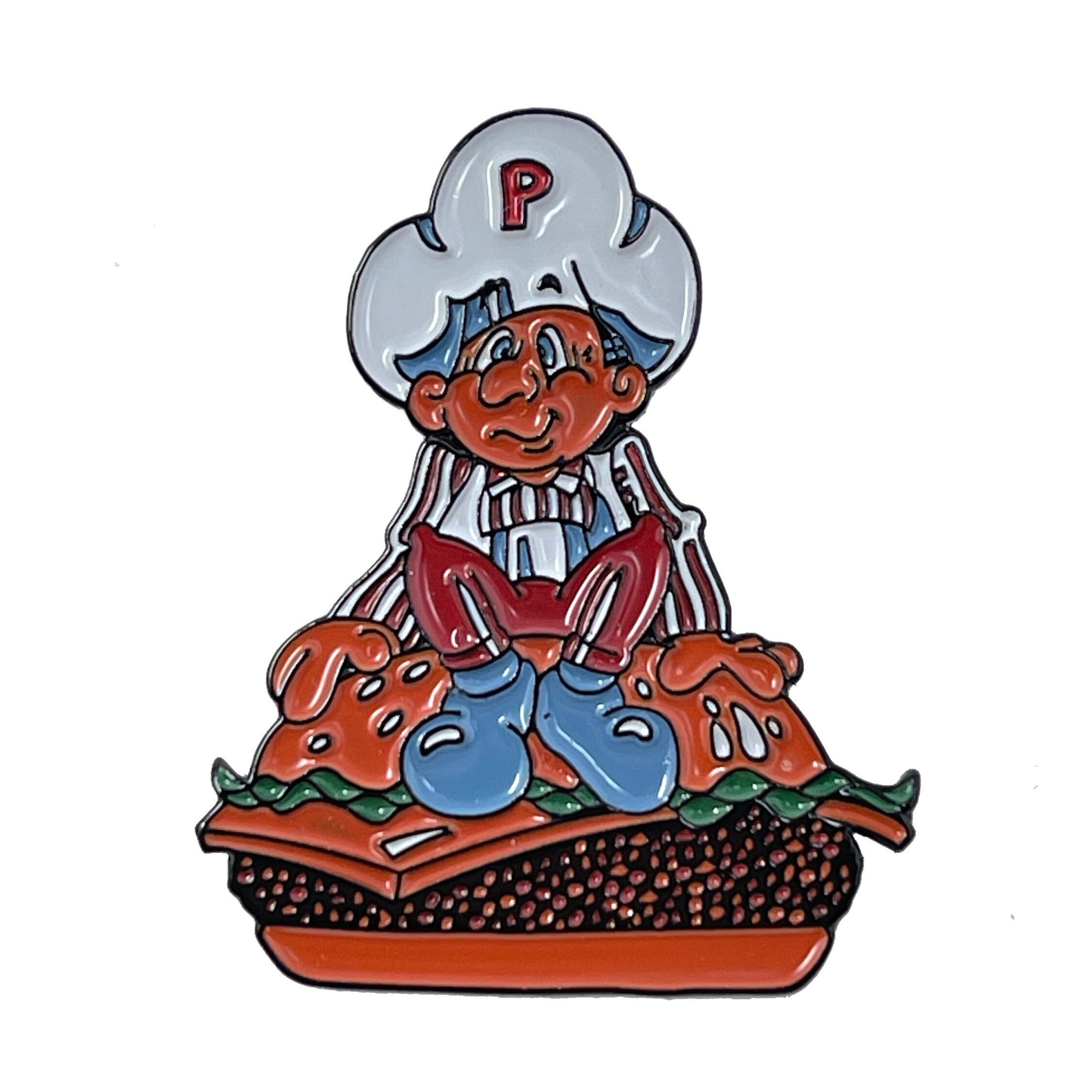 Burgertime Arcade Cabinet Chef Peter Pepper 1.5 Enamel Pin | Etsy