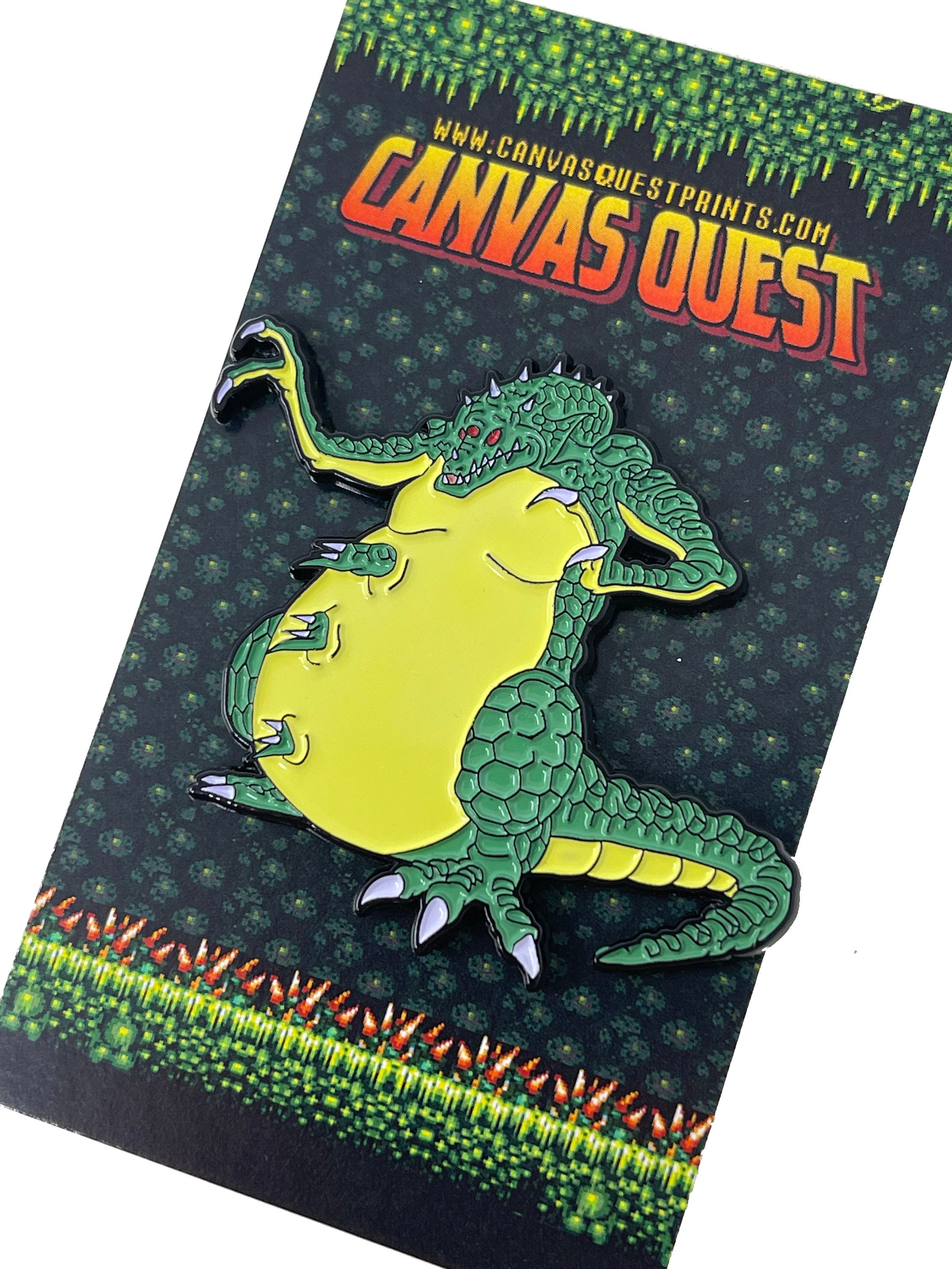 Super Metroid for SNES Kraid 2 Enamel Pin and Magnet - Etsy