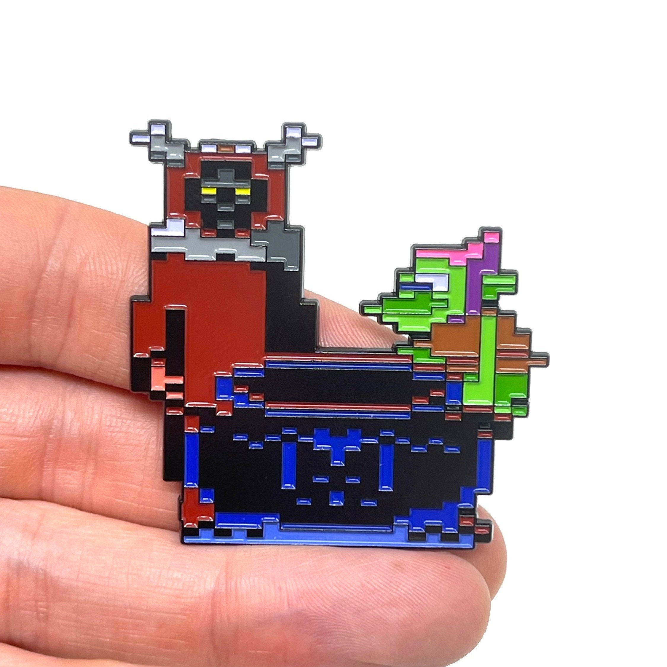 The Black Cauldron Horned King and Creeper in Front of the - Etsy