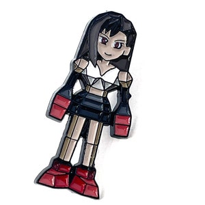 Final Fantasy VII - Tifa Lockhart Classic OG In-game Polygon Look 1.25 ...