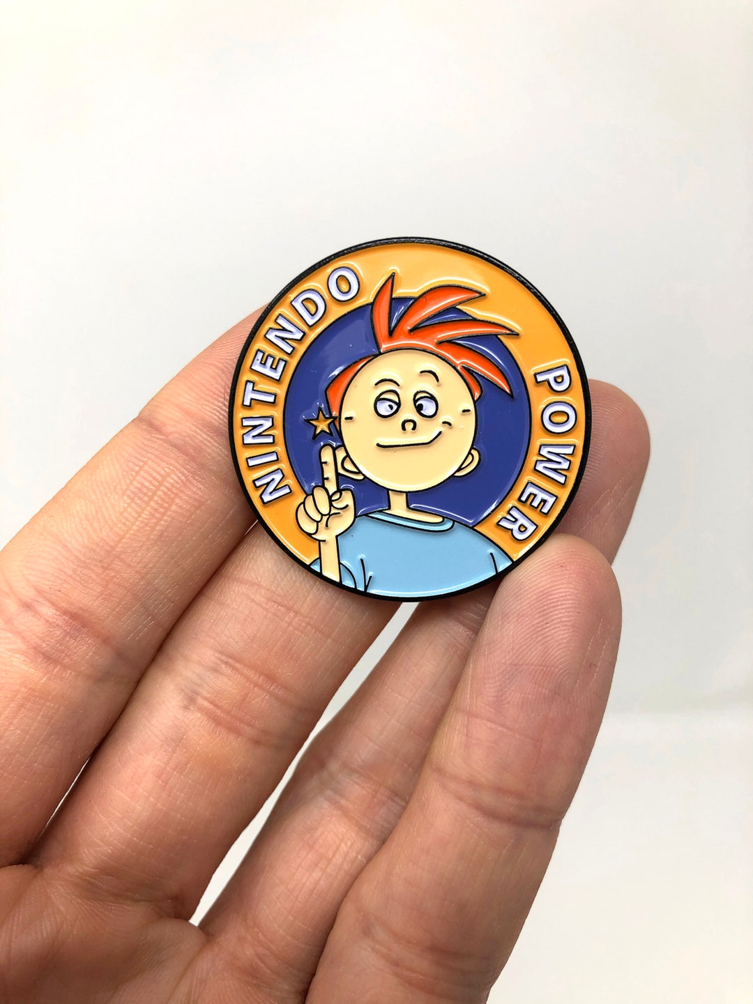 Nintendo Power - Nester Nintendo Power Emblem, Enamel Pin or Magnet ...